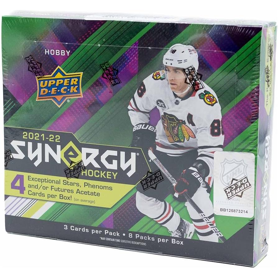 2021-22 Upper Deck Synergy Hockey Hobby Box — Premium Sports Cards