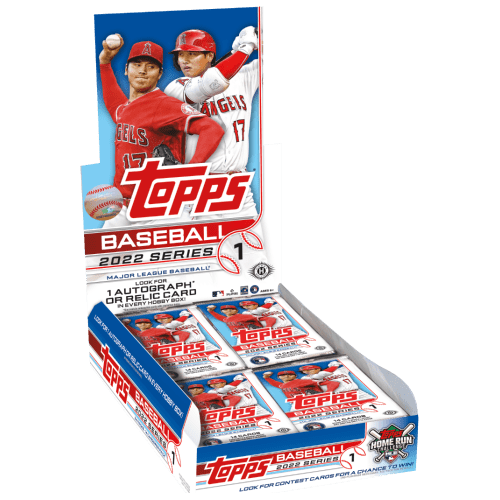 2022 Topps Series 1 Baseball Hobby Box - 24 Packs — Premium Sports Cards