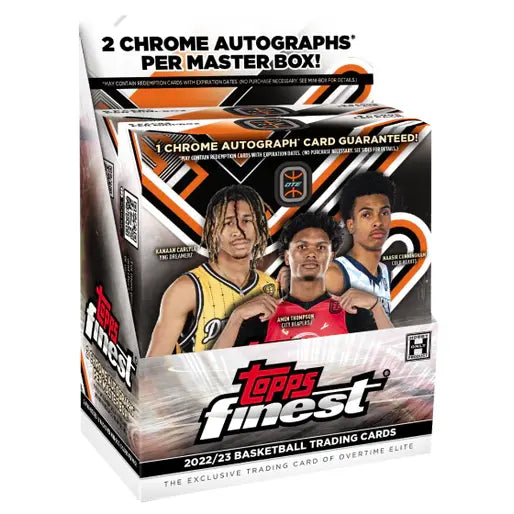 2022-23 Topps Finest Overtime Elite Basketball Hobby Box — Premium ...
