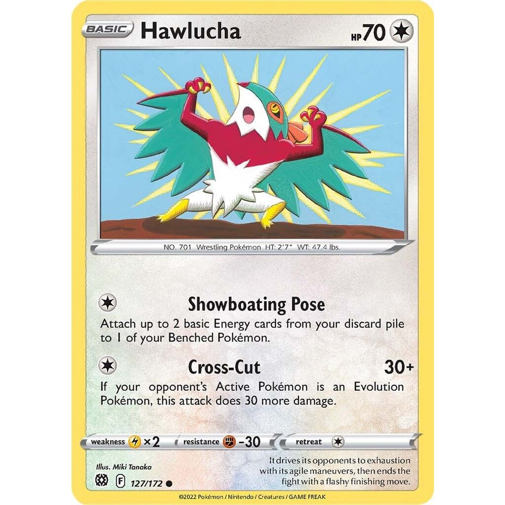 Hawlucha [SWSH09 - 127/172] — Premium Sports Cards