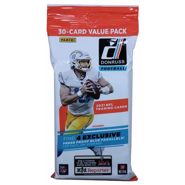 2021 Donruss Football Value Pack — Premium Sports Cards