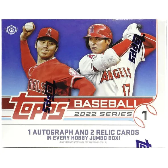 Topps 2022 Series 1 Baseball Jumbo Box — Premium Sports Cards