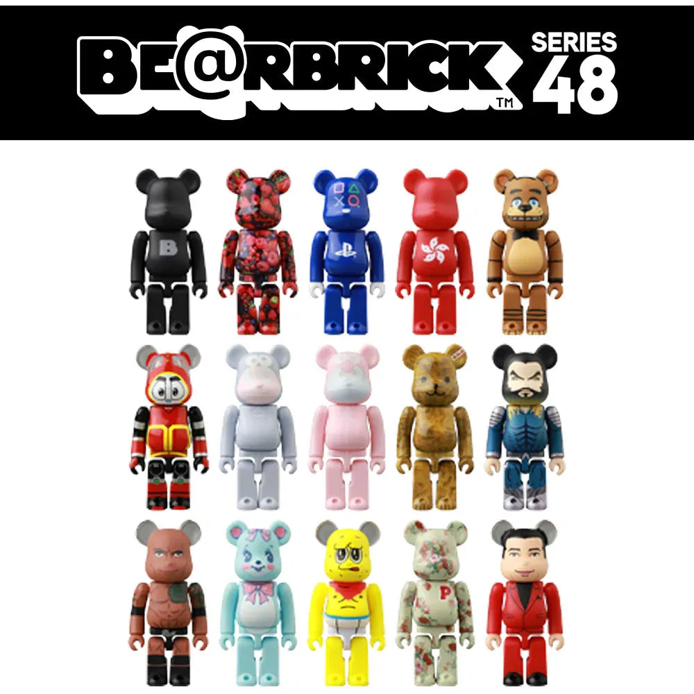 Bearbrick Series 48 Blind Box by Medicom Toy | Collectible Figures ...