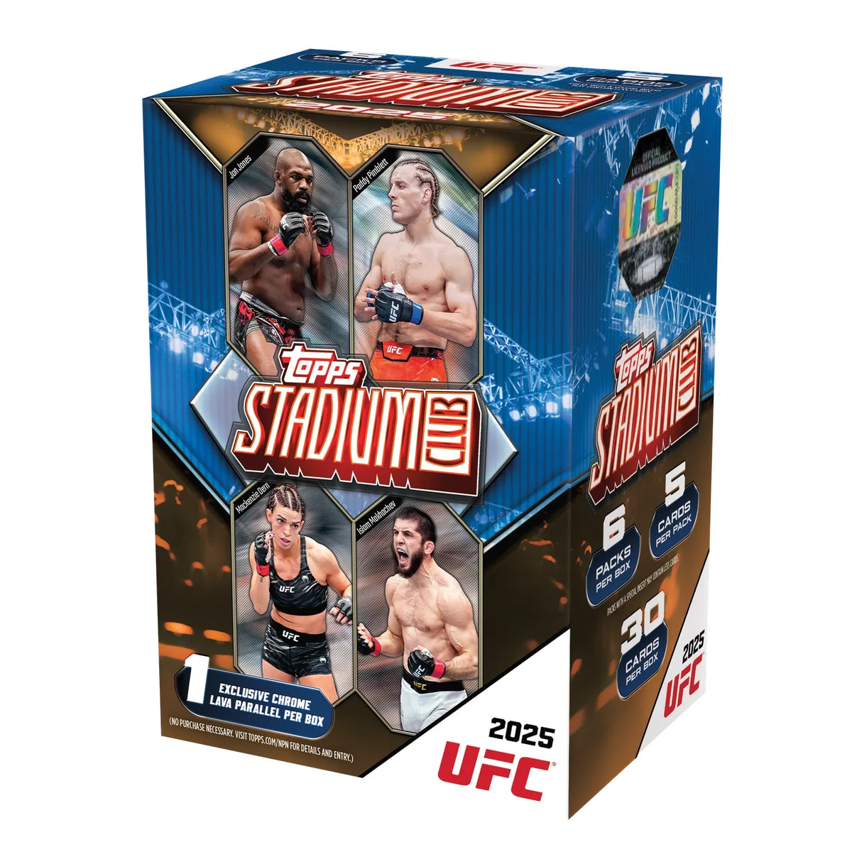 2025 Topps UFC Stadium Club Blaster Box - 30 Sports Cards — Premium ...